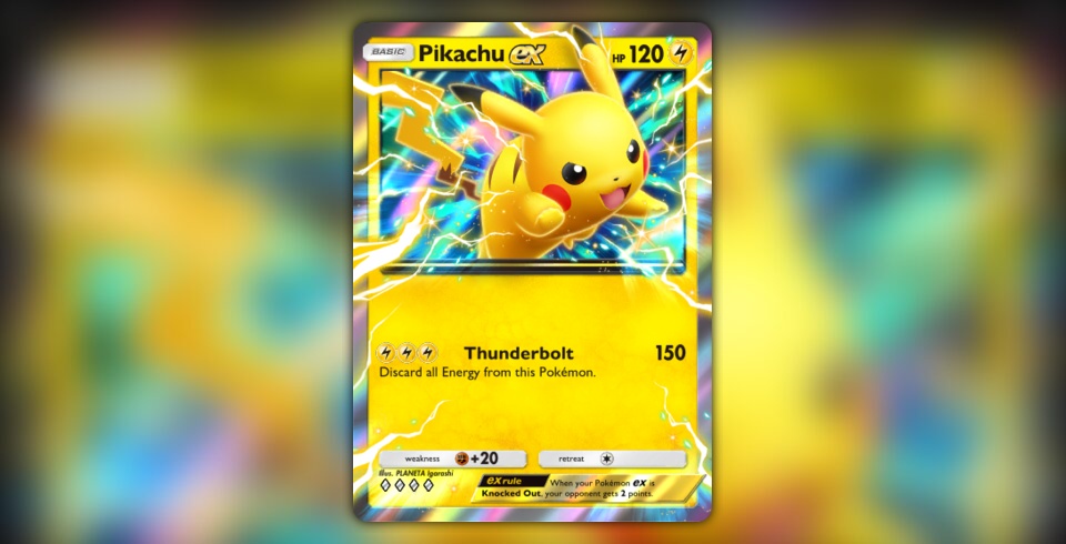Pikachu ex (Sobre Deluxe ex #132/379, 4-Diamantes) | Pokémon TCG Pocket