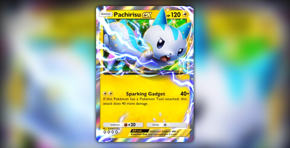 Pachirisu ex (Deluxe Pack: ex #145/379, 4-Diamonds) | Pokémon TCG Pocket