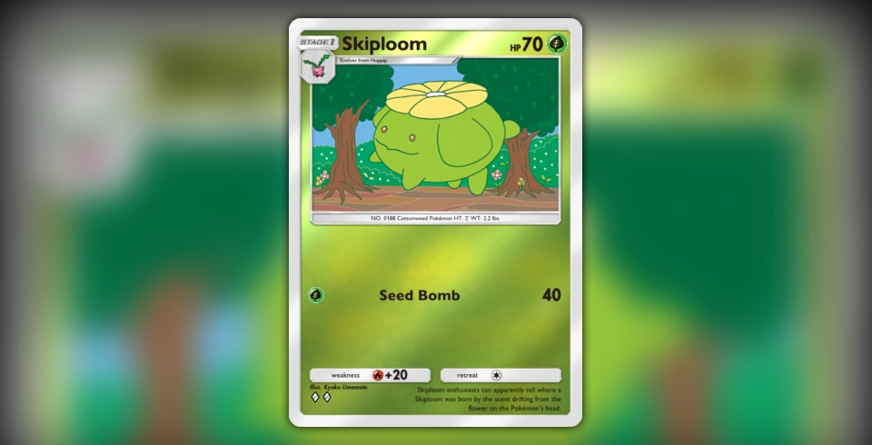 Skiploom (Deluxe Pack: ex #17/379, 2-Diamonds) | Pokémon TCG Pocket