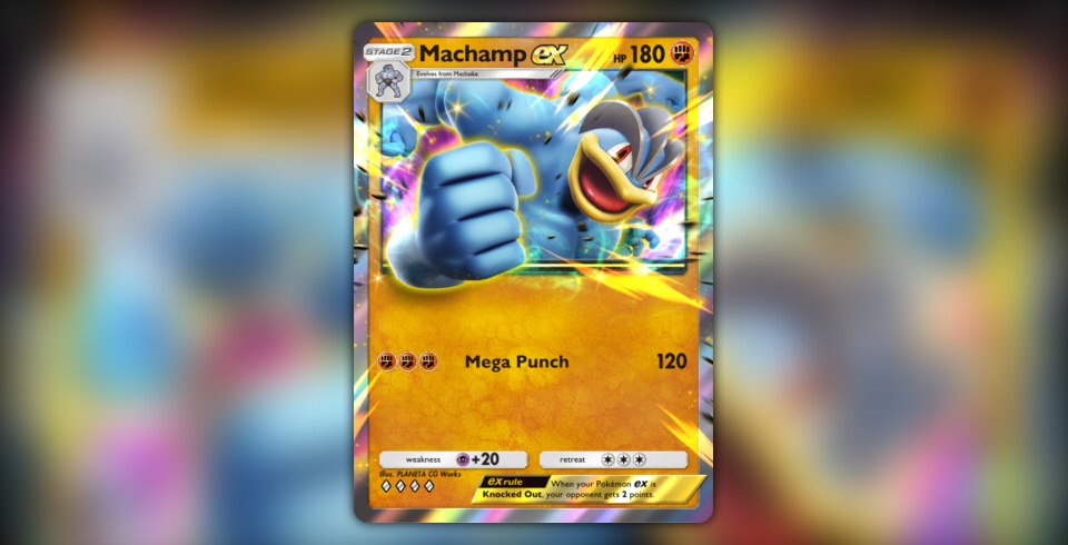 Machamp ex (Deluxe Pack: ex #193/379, 4-Diamonds) | Pokémon TCG Pocket