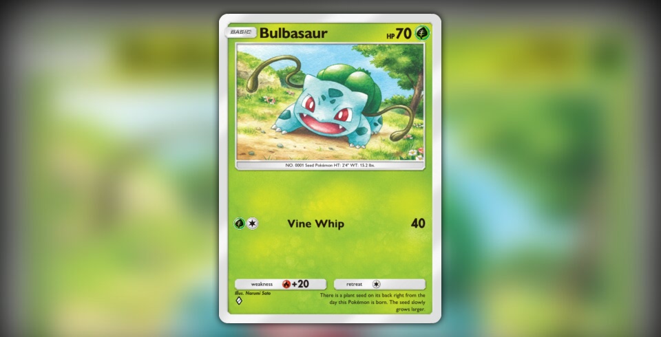 Bulbasaur (Deluxe Pack: ex #1/379, 1-Diamond) | Pokémon TCG Pocket