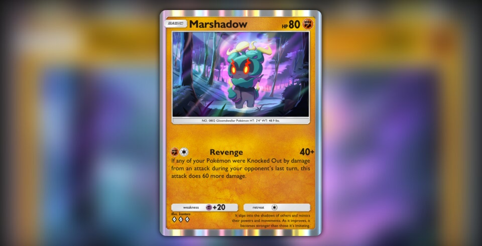 Marshadow (Sobre Deluxe ex #224/379, 3-Diamantes) | Pokémon TCG Pocket