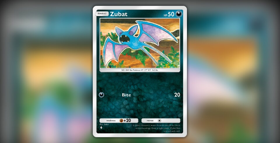 Zubat (Sobre Deluxe ex #226/379, 1-Diamante) | Pokémon TCG Pocket