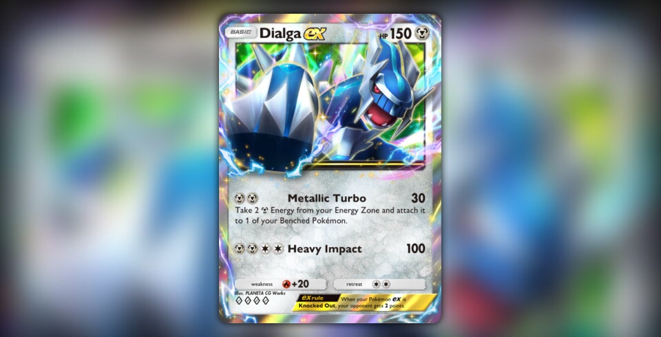 Dialga ex (Deluxe Pack: ex #254/379, 4-Diamonds) | Pokémon TCG Pocket