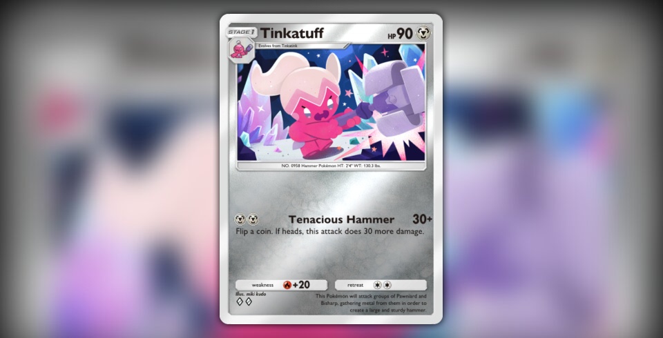 Tinkatuff (Deluxe Pack: ex #265/379, 2-Diamonds) | Pokémon TCG Pocket