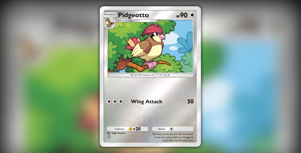 Pidgeotto (#275, ♦️, Deluxe Pack: ex) • Pokémon TCG Pocket