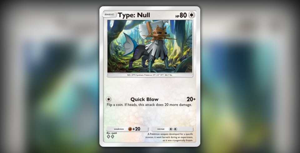 Type: Null (Deluxe Pack: ex #300/379, 2-Diamonds) | Pokémon TCG Pocket