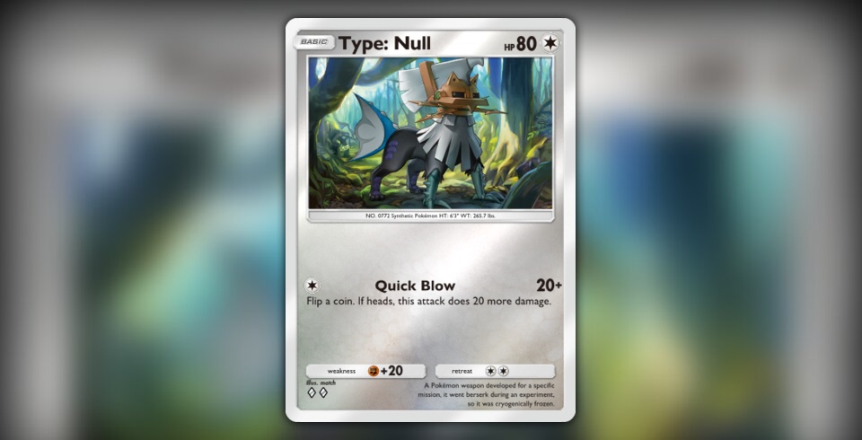 Type: Null (Deluxe Pack: ex #301/379, 2-Diamonds) | Pokémon TCG Pocket