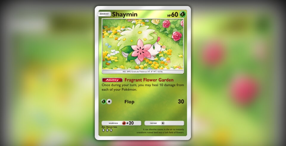 Shaymin (Deluxe Pack: ex #31/379, 3-Diamonds) | Pokémon TCG Pocket