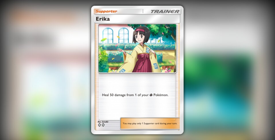 Erika (Deluxe Pack: ex #328/379, 2-Diamonds) | Pokémon TCG Pocket