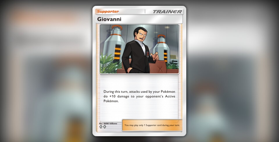 Giovanni (Deluxe Pack: ex #334/379, 2-Diamonds) | Pokémon TCG Pocket