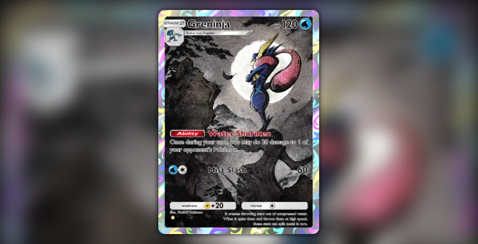 Greninja (Deluxe Pack: ex #356/379, 1-Star) | Pokémon TCG Pocket