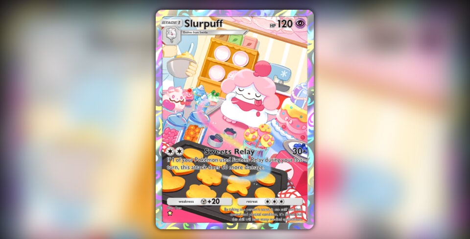Slurpuff (Sobre Deluxe ex #358/379, 1 Estrella) | Pokémon TCG Pocket