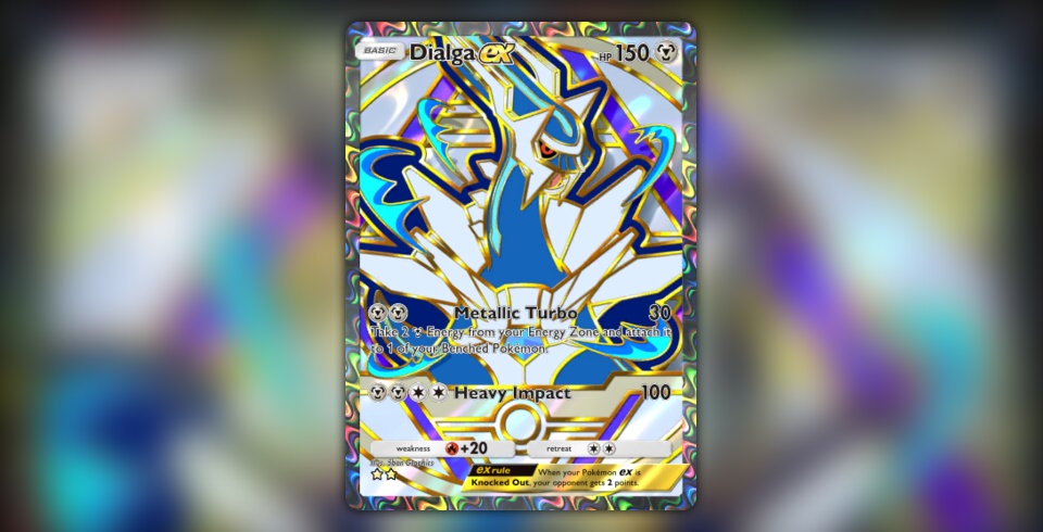 Dialga ex (Sobre Deluxe ex #368/379, 2 Estrellas) | Pokémon TCG Pocket