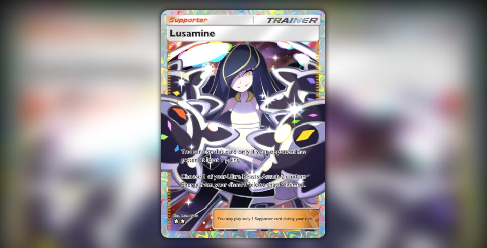 Lusamine (Deluxe Pack: ex #375/379, 2-Stars) | Pokémon TCG Pocket