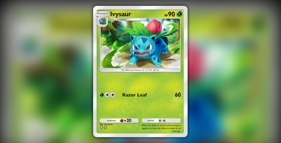 Ivysaur (Sobre Deluxe ex #3/379, 2-Diamantes) | Pokémon TCG Pocket