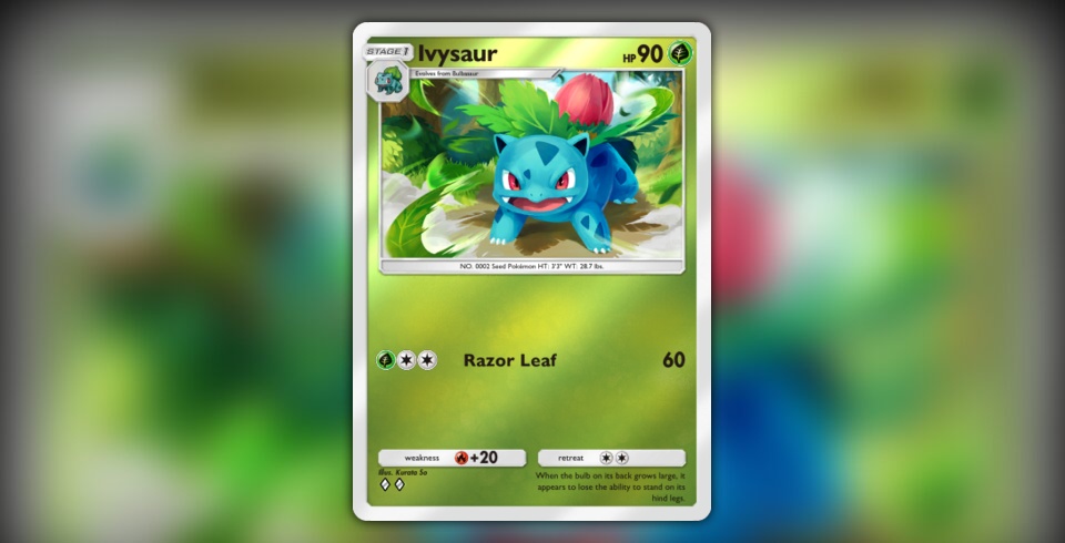 Ivysaur (#4, ♦️♦️, Deluxe Pack: ex) • Pokémon TCG Pocket