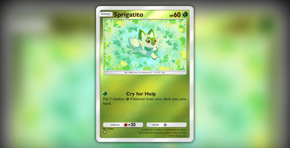Sprigatito (Deluxe Pack: ex #50/379, 1-Diamond) | Pokémon TCG Pocket