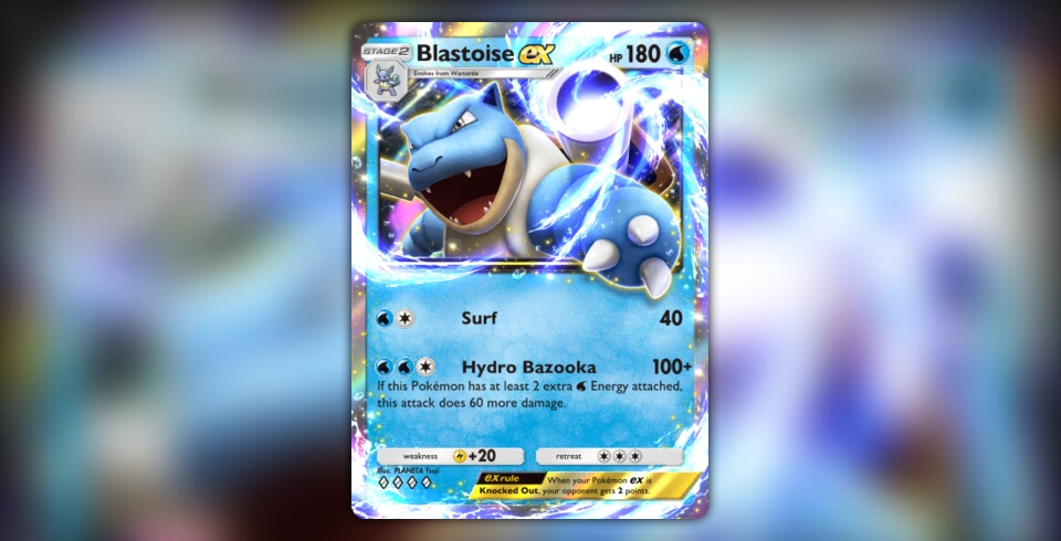 Blastoise ex (Deluxe Pack: ex #87/379, 4-Diamonds) | Pokémon TCG Pocket