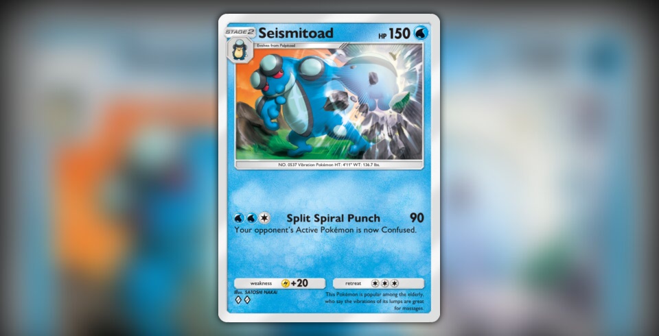Seismitoad (Mega Ascensão #65/331, 2-Diamantes) | Pokémon TCG Pocket