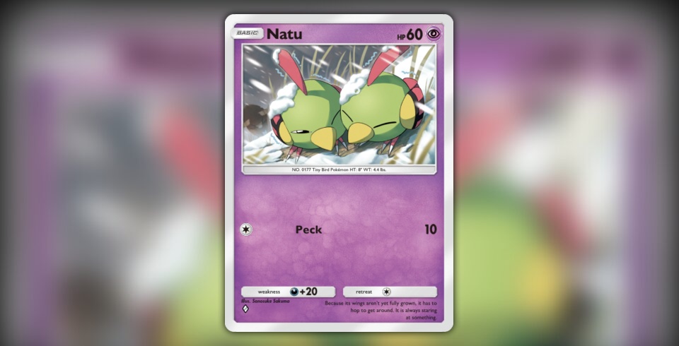 Natu (Mega Rising #97/331, 1-Diamond) | Pokémon TCG Pocket