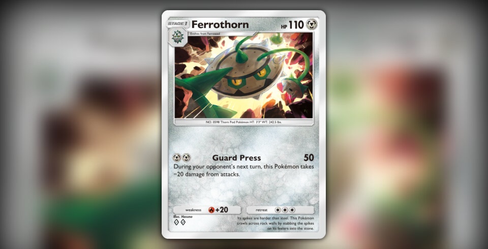 Ferrothorn (Mega Ascensão #167/331, 2-Diamantes) | Pokémon TCG Pocket