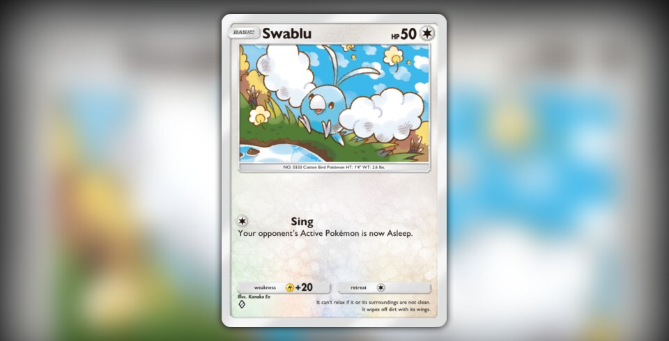 Swablu (Mega Rising #196/331, 1-Diamond) | Pokémon TCG Pocket