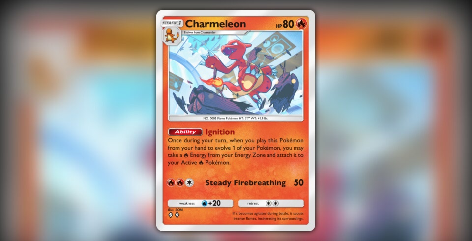 Charmeleon (Crimson Blaze #12/103, 2-Diamonds) | Pokémon TCG Pocket