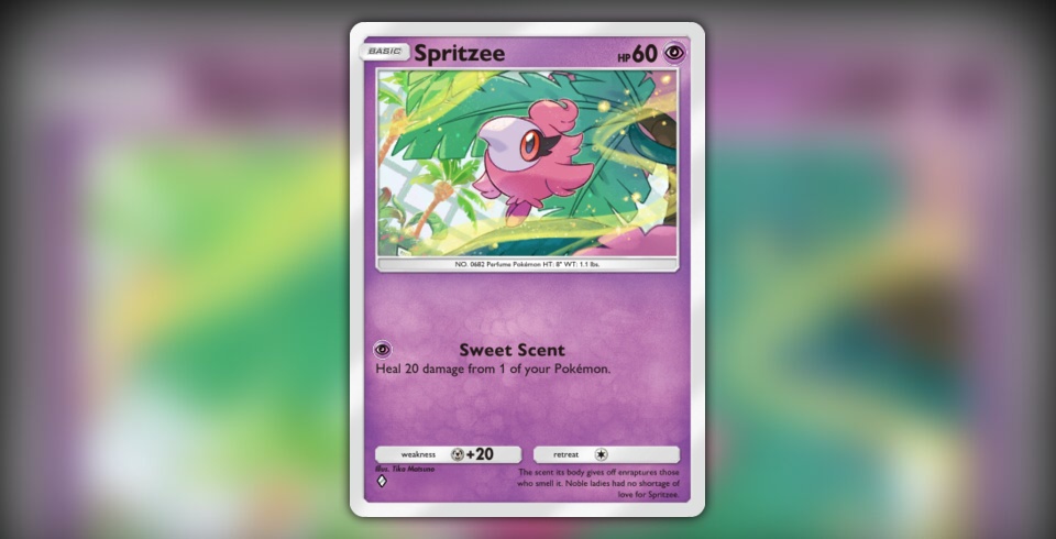Spritzee (Crimson Blaze #35/103, 1-Diamond) | Pokémon TCG Pocket