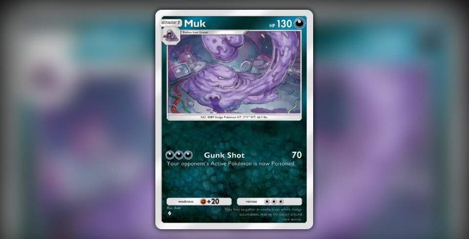 Muk (Crimson Blaze #46/103, 1-Diamond) | Pokémon TCG Pocket