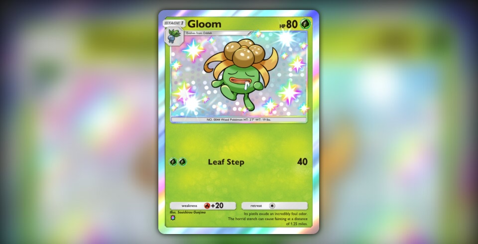 Gloom (Crimson Blaze #89/103, 1-Star Shiny) | Pokémon TCG Pocket