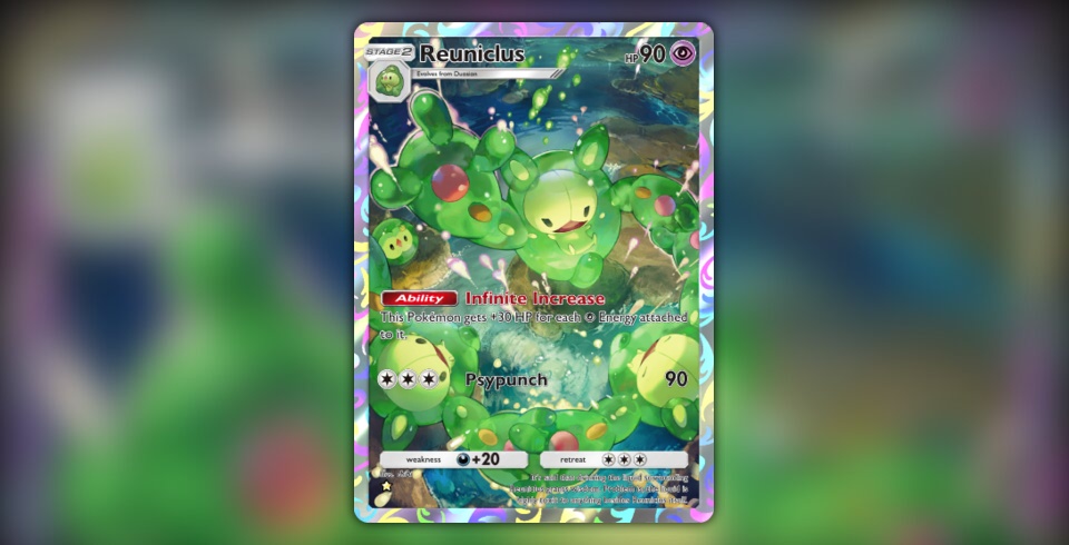 Reuniclus (Crimson Blaze #72/103, 1 Estrella) | Pokémon TCG Pocket
