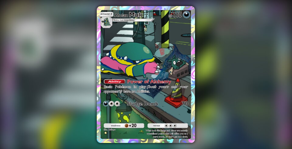 Alolan Muk (Fantastical Parade #173/234, 1-Star) | Pokémon TCG Pocket