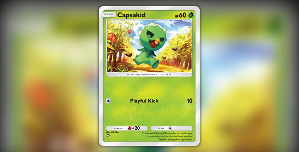 Capsakid (Paldean Wonders #12/131, 1-Diamond) | Pokémon TCG Pocket