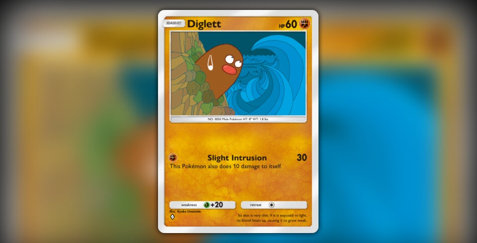 Diglett (Megavariocolor #33/117, 1-Diamante) | Pokémon TCG Pocket