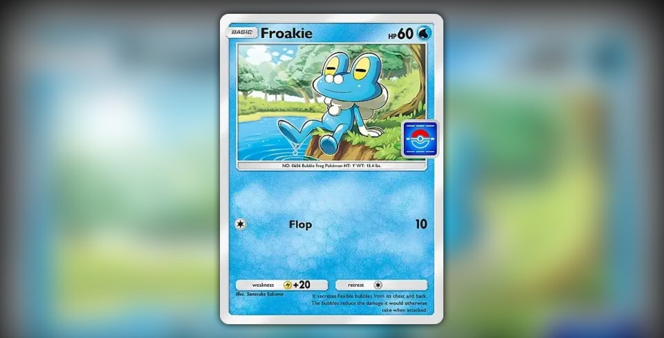 Froakie (#61, 🎁, PROMO-A) • Pokémon TCG Pocket