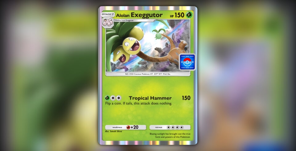 Alolan Exeggutor (PROMO-A #69/92, Promo) | Pokémon TCG Pocket