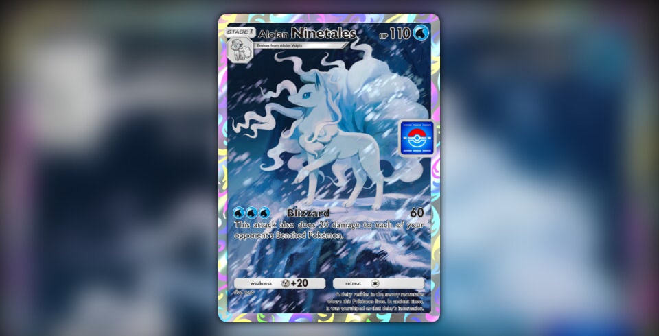 Ninetales de Alola (#70, 🎁, PROMO-A) • Pokémon TCG Pocket