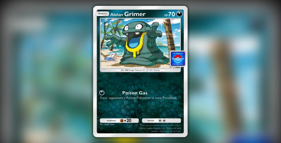 Alolan Grimer (PROMO-A #72/92, Promo) | Pokémon TCG Pocket