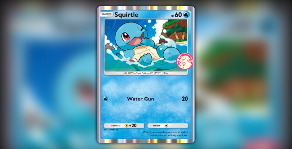 Squirtle (#33, 🎁, PROMO-A) • Pokémon TCG Pocket
