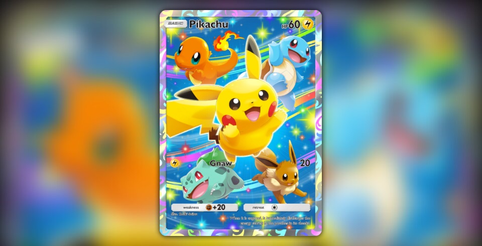 Pikachu (#26, 🎁, PROMO-A) • Pokémon TCG Pocket