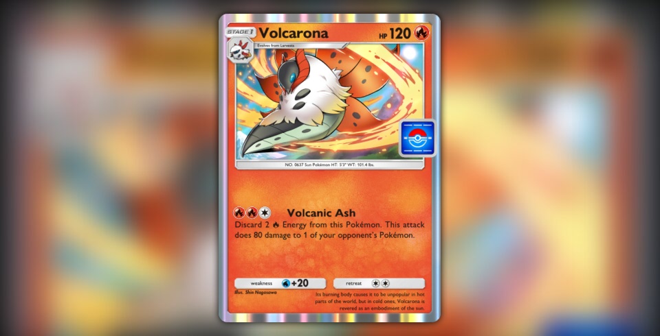 Volcarona (#28, 🎁, PROMO-A) • Pokémon TCG Pocket